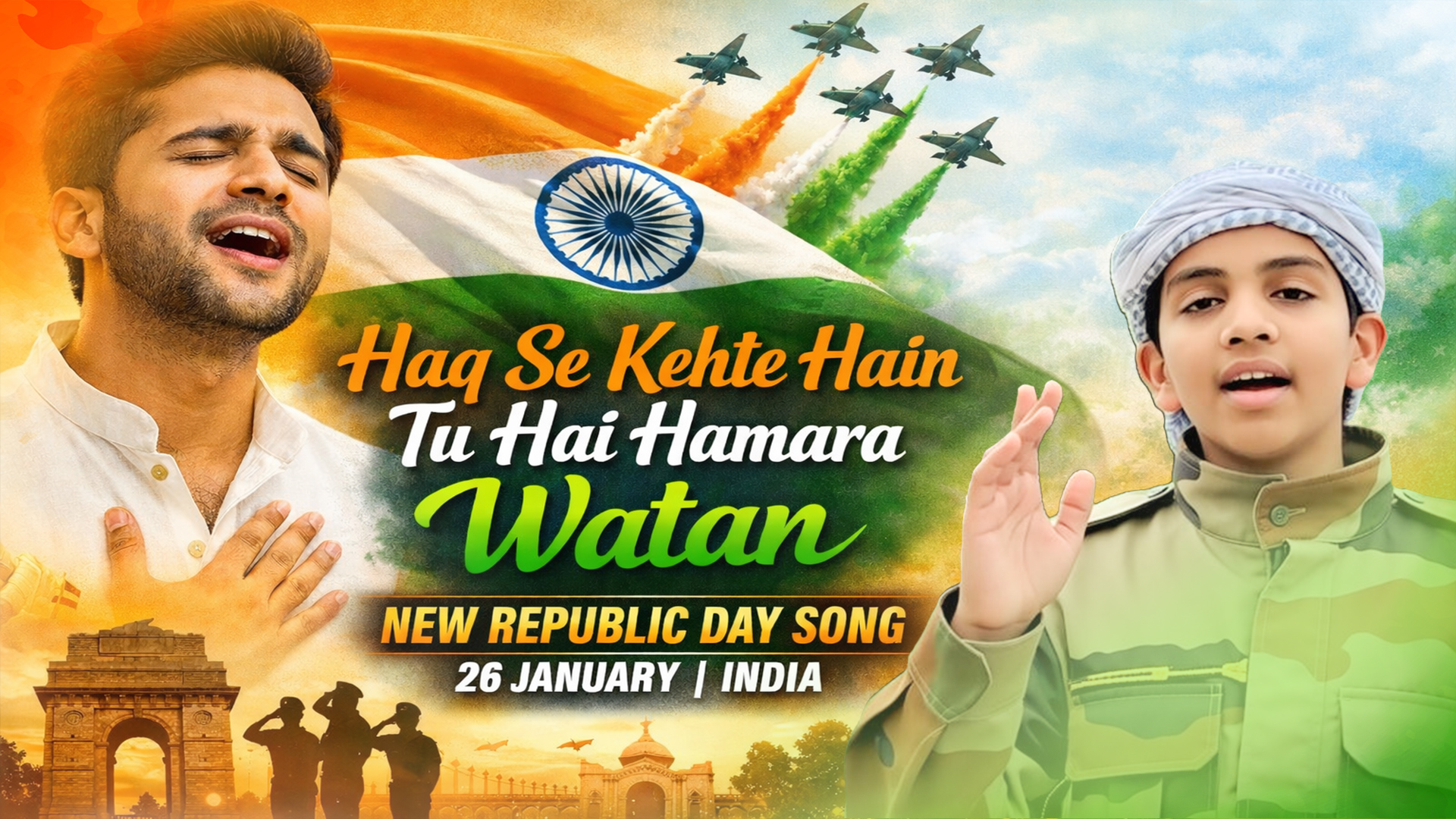 Haq Se Kehte Hain Tu Hai Hamara Watan - Indian Patriotic Song for ...